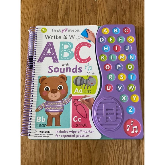 First Step | Office | New First Steps Write Wipe Abc With Sounds | Poshmark